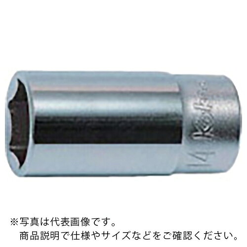 特長：セミロングソケット仕様：差込角(mm)：9.5対辺寸法(mm)：14全長(mm)：40対辺形状：6角対辺(mm)：14　●代表画像について 商品によっては、代表画像を使用している場合がございます。 商品のカラー、サイズなどが異なる商品...