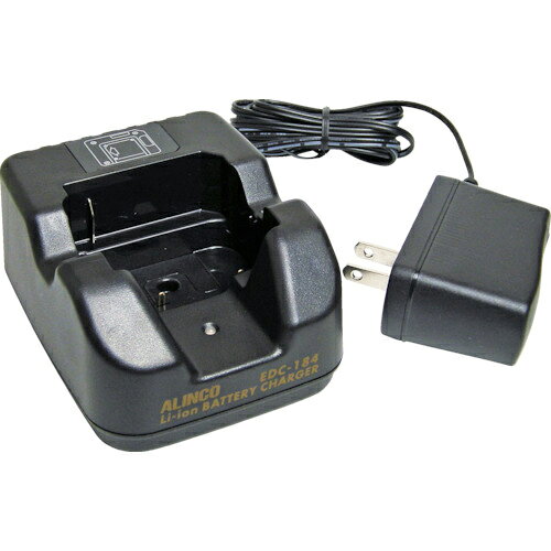 用途：バッテリーパックの充電用。仕様：色：ブラック品名：シングル充電器セット適合機種：DJPB20、PB27工場や店舗など毎日トランシーバーを使用する現場に最適。EBP70を約2.5時間で充電EBP70単体の充電可材質／仕上：本体：ABS樹...