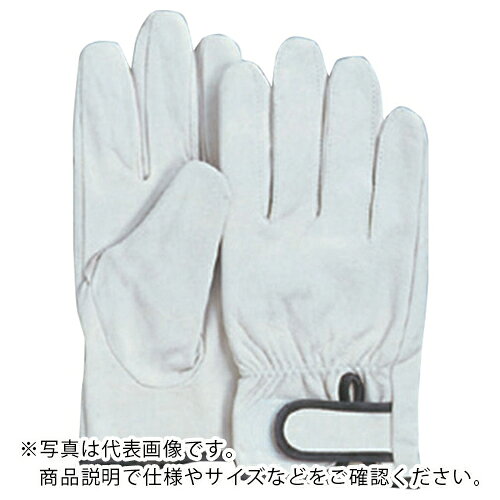 特長：しなやかで、手に安心のナチュラル素材、ピッグスキンを使用しています。用途：機械、建築、土木、運送、園芸など。仕様：色：白サイズ：L全長(cm)：22.0手のひら周り(cm)：22.0中指長さ(cm)：8.5厚さ(mm)：0.8JW　8...
