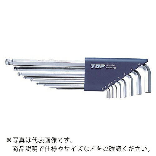 特長：あらゆる産業分野に使用できます。六角穴付きボルトの締め緩めに最適工具です。用途：狭く、奥深い場所の作業に最適。仕様：セット内容(mm)：1.5・2・2.5・3・4・5・6・8・10対辺寸法(mm)：1.5、2、2.5、3、4、5、6、...