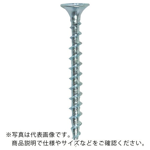 特長：ねじ山の間隔が長く（粗目）ねじの溝が深い、電動工具を使って作業する最も一般的な木工用ビスです。仕様：寸法(mm)d：3.8全長(mm)：51ねじ部長さ(mm)：45タイプ(全ねじ/半ねじ)：全ねじ適合ドライバー：プラスNO.2表面処理...