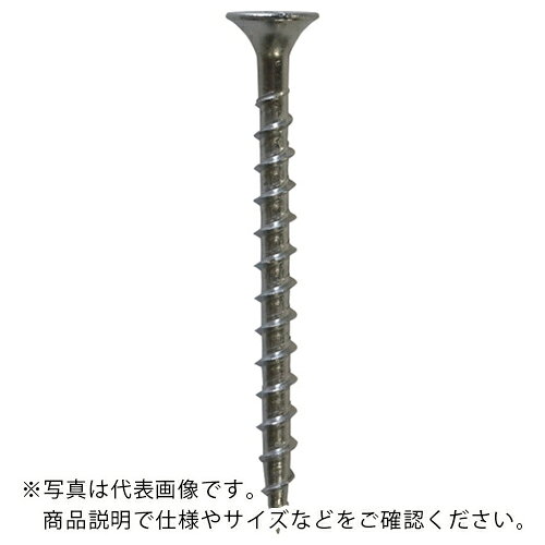 特長：SUS410マルテンサイト系ステンレスで高強度、電動工具を使って作業する一般的な木工用ビスです。用途：サビにくく、屋外や水廻りの施工に。仕様：寸法(mm)d：3.8寸法(mm)L：41全長(mm)：41頭部径(mm)：8.2適合ドライ...