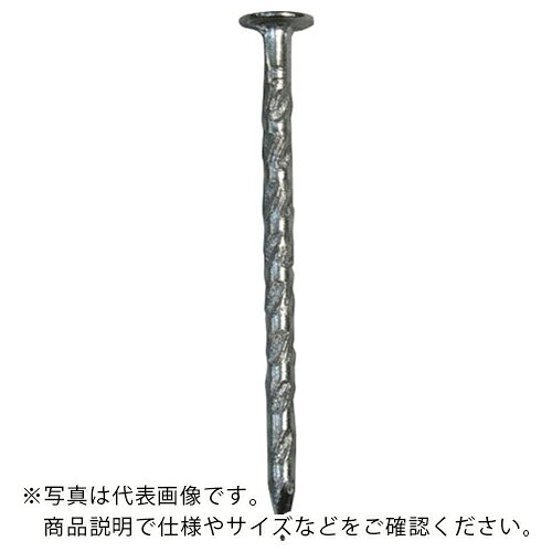 特長：錆にくいステンレス製の丸釘です。胴部にスクリュー加工をしています。購入しやすい少量パックです。仕様：寸法(mm)d：1.5全長(mm)：22番手(#)：17胴部形状：スクリューHP　ステンスクリュー釘　平頭　1.5×22材質／仕上：ス...