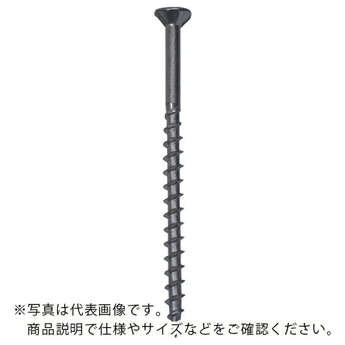 特長：侵食性に優れ、防錆力に優れたオーステナイト系ステンレスXM7製です。頭部下のフレキ加工で木材を切削し、頭浮きを防ぎます。仕様：寸法(mm)d：4.2全長(mm)：75ねじ部長さ(mm)：50タイプ(全ねじ/半ねじ)：半ねじ適合ドライバ...