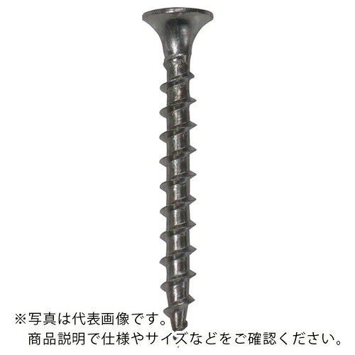 特長：耐食性に優れ、防錆力に優れたオーステナイト系SUS XM7製です。仕様：寸法(mm)d：4.2全長(mm)：51ねじ部長さ(mm)：45タイプ(全ねじ/半ねじ)：全ねじ適合ドライバー：プラスNO.2表面処理：素地頭部径dk(mm)：8...