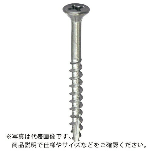 特長：軸が細く打ち込みやすいです。先端先割れ加工により、木材に食いつきやすく木割れ防止効果があります。錆に強いステンレス製です。仕様：適合ドライバー：2寸法(mm)d×全長：3.3×40材質／仕上：SUS410パシペート　●代表画像について...