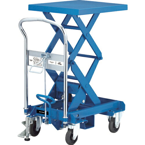 特長：ユニット型油圧式ジャッキを使用しているため、どこでも使用できるリフト台車です。ユニット型なので、ジャッキが寿命を迎えた際にジャッキのみの交換が可能です。独自開発した人間工学ハンドルで扱いやすく疲れにくい上に、ハンドル高さも現代人に合わ...