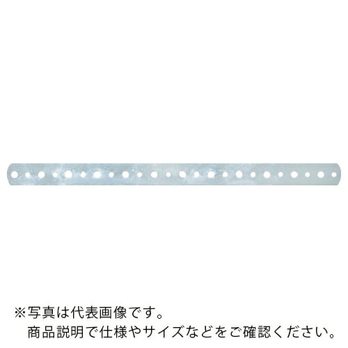 特長：簡単に曲げることができるため様々な用途で使用可能です。用途：連結や補強として使用。仕様：穴径(mm)：大5.0/小3.5厚さ(mm)：1.0幅(mm)：20長さ(mm)：200材質／仕上：スチール表面処理：クロムメッキ仕上げ　●代表画...