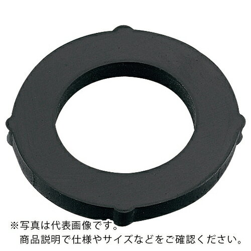 特長：脱落防止用のツバ付き。仕様：穴径(mm)：16高さ(mm)：2使用温度範囲(℃)：80外径(mm)：24材質／仕上：EPDM　●代表画像について 商品によっては、代表画像を使用している場合がございます。 商品のカラー、サイズなどが異な...