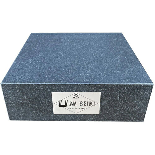 特長：JIS B7513規格品です。仕様：平面精度(μm)：8幅(mm)：300奥行(mm)：300高さ(mm)：100等級(級)：1JIS B7513規格品精密検査用材質／仕上：自然石（黒御影石）　●メーカー取寄商品について 本商品はメー...