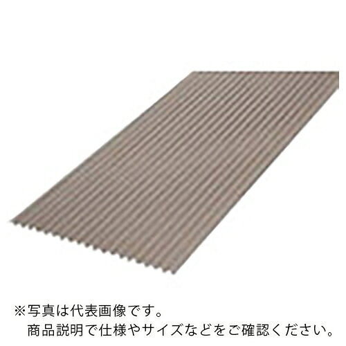 特長：ポリカーボネート製波板の薄型、軽量タイプです。合成樹脂の中でも強度が高く、割れにくいポリカーボネート製で断面が波型の板です。用途：建築資材として。仕様：幅(mm)：655長さ(mm)：910厚さ(mm)：ー色：ブロンズ高さ(mm)：1...