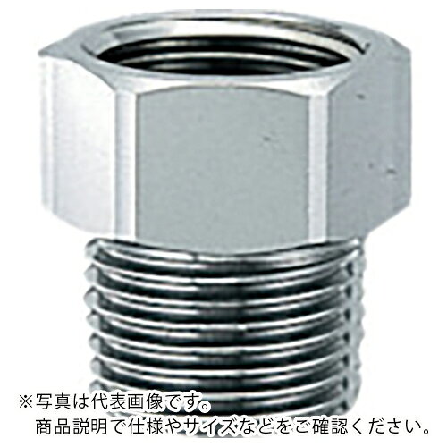仕様：全長(mm)：28.5呼び径A：G1/2呼び径B：R1/2パッキン付材質／仕上：黄銅　●代表画像について 商品によっては、代表画像を使用している場合がございます。 商品のカラー、サイズなどが異なる商品をイメージ画像として 使用させて頂...