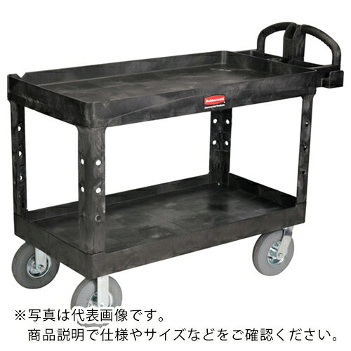 特長：様々な環境での材料、消耗品、および重い荷物を搬送する事が出来ます。ポリプロピレン製の本体は支柱裏側は強化リブで、棚板は厚みを増して強化してあるので耐久性に優れています。金属製と比較してサビ、凹みが少ないです。人間工学に基づいて設計され...