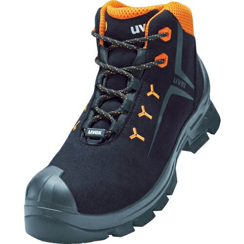 特長：VIBRAM[[R上]]ソールが優れた耐滑性を発揮します。ウベックス独自のメタルフリー先芯により軽量化を実現しました。靴底は標準で+150°Cの熱伝導に対応、最高300°Cの接触熱に対応しています。静電性能はESDに適合しています。足...