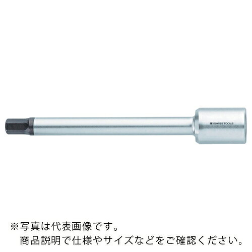 特長：強度抜群のロングタイプビットソケットです。仕様：対辺寸法(mm)：7差込角(mm)：9.5ビット長さ(mm)：93全長(mm)：120材質／仕上：特殊鋼　●代表画像について 商品によっては、代表画像を使用している場合がございます。 商...