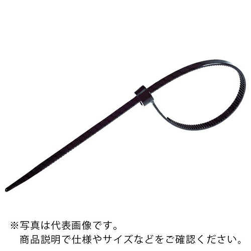 特長：在庫限りの特別価格提供品です。バンドの配置により、細くても強い引張強度を発揮してくれます。同サイズの「セルフィット」より約30％強い引張強度があります。素材を減らすことで、軽くて、環境にも優しいケーブルタイです。用途：電線ケーブルの固...