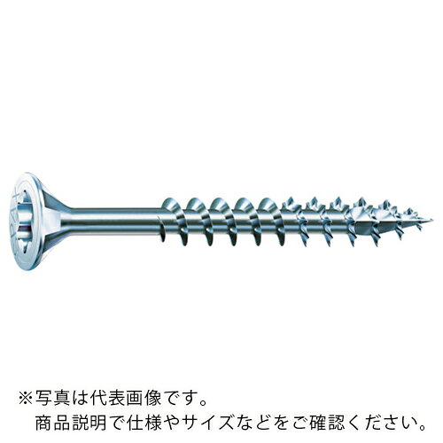 特長：WIROX［［R上］］はSPAX独自のコーティングで、優れた耐食性を発揮します。ネジ頭部分で面取りも行い、綺麗にネジ打ちができます。電気ドリルにて打ち込めばねじ表面の傷を抑え、サビの発生を軽減します。下穴をあける必要はありません。用途...