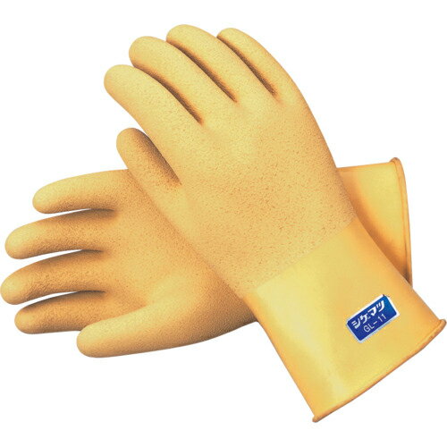 特長：中・低濃度の酸やアルカリを取り扱う場合に最適です。すべり止め付です。用途：薬品取り扱い、中・低濃度の酸およびアルカリの取り扱いに。仕様：色：イエローサイズ：フリー全長(cm)：26.0手のひら周り(cm)：24.0中指長さ(cm)：約...