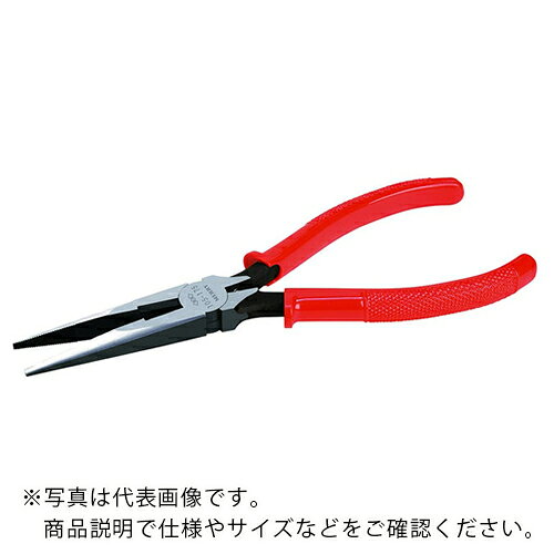 特長：先端は特殊熱処理により強靭です。電線の脱皮穴（φ1.2mm）が付いています。電線の脱皮穴（φ1.2mm）が付いています。用途：電子機器の分解・組み立て等に適しています。仕様：全長(mm)：150切断能力(mm)鉄線：φ1.5切断能力(...