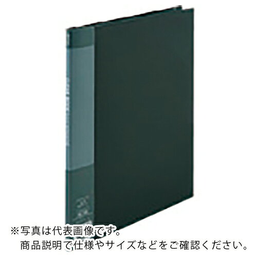 特長：スマートバリューのクリアーブックです。背表紙は書き込みのできるタイプです。仕様：色：グレー規格：A4−Sポケット数：10枚背幅：10mm表紙厚：0．4mmポケット厚：0．05mm外形寸法：縦307×横240mm1箱入数：10冊クリアフ...