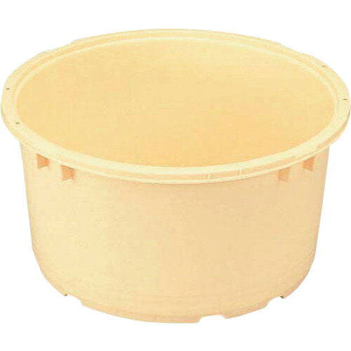 特長：木製樽と比較して衛生的で腐食がなく耐久性に優れ、機能・強度も大幅にアップしています。形状はシンプルで滑らかな優しいイメージです。上部内側面には段差を設け、木蓋の装着が可能です。底面部の切り欠きと上部外周凹部により、安定した縄掛けができ...