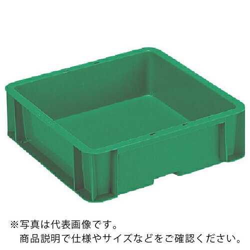特長：バラバラの容器サイズであっても安定した段積みが可能です。底面にはTP規格に基づき、一定間隔にブロックが配置されています。このブロック配置により、サイズや容器の方向を問わず安定した段積みが可能です。仕様：容量(L)：7.8色：グリーン外...