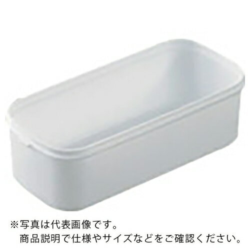 特長：ワンウェイ出荷用の機能を果たし、なおかつディスプレイ容器としてもご利用できます。用途：パン床出荷容器仕様：外形寸法(mm)奥行：103外形寸法(mm)高さ：71フタ外寸(mm)間口×奥行×高さ：231×104×27外形寸法(mm)間口...