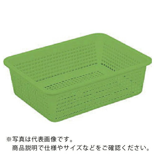 特長：青果や果実等の店頭陳列用途等、様々な場面でお使い頂けるスタンダードな篭です。用途：はまぐり4kg用仕様：色：グリーン外形寸法(mm)奥行：228外形寸法(mm)高さ：87外形寸法(mm)間口：330有効内寸(mm)間口：284有効内寸...