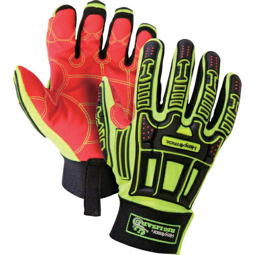 特長：手の甲にデザインされたIR-X［［R上］］ Impact Exoskeleton［［TM上］］（衝撃吸収材）は、高屈曲設計でありながら手甲と指部にANSI/ISEA 138レベル2の衝撃保護を提供します。手の平は、耐摩耗性の高いTP-...