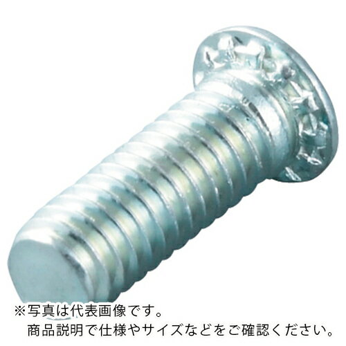 特長：圧入タイプのスタッドです。簡単な圧入で母材表面と面一の仕上げが可能です。容易に垂直度の高いねじを立てることが可能です。仕様：最小板厚(mm)：2.0ねじピッチ(mm)：1.25加工物穴径(mm)：8.0呼び径：M8寸法(mm)D：9....