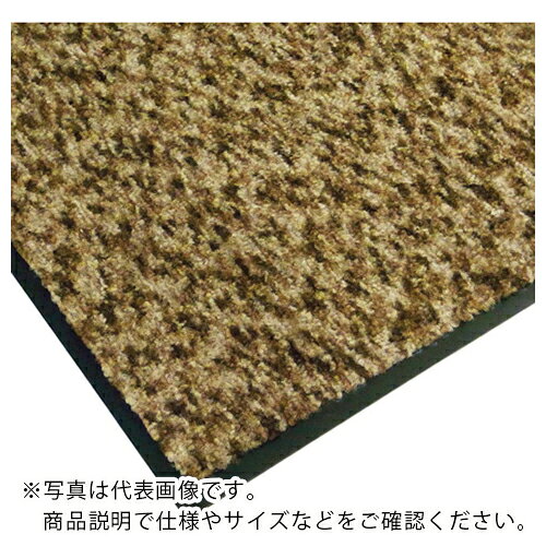 特長：公共施設、商業施設等のエントランスに使用可能な汎用性の高いナイロン製のマットです点字表示取付可能です。用途：ビル・オフィス・デパート・銀行・学校・ホテル・病院などの玄関・廊下・ロビー仕様：色：NCブラウン幅(mm)：900長さ(mm)...