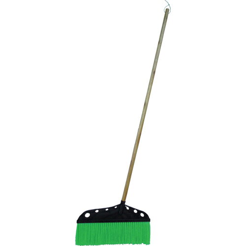 特長：ワイドな毛幅で土・砂・落葉などを効率よく清掃できます。仕様：幅(mm)：400長さ(mm)：1390材質／仕上：毛：ポリプロピレン(PP)柄：天然木（ニス塗）甲：ポリエチレン(PE)　●代表画像について 商品によっては、代表画像を使用...