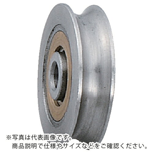特長：ベアリングを使用していますので耐久力に優れています。用途：ベアリング入ステンレス戸車など仕様：車輪径D(mm)：30車輪幅B(mm)：9ボス幅B1(mm)：10穴径F(mm)：5材質／仕上：車輪：ジュラコン[[(R)]]（POM）　●...