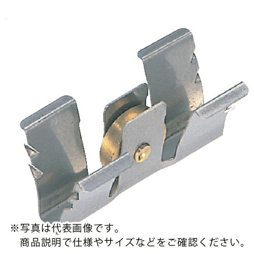 特長：ワンタッチで取付可能です。高さ調整機能付です。（調整幅35mm）用途：網戸・小窓など。サッシ取替用。仕様：車輪径D(mm)：10車輪I(mm)：2.5全長A(mm)：30アルミ幅K(mm)：5〜7アルミ高さ(mm)：13真鍮車平行下框...