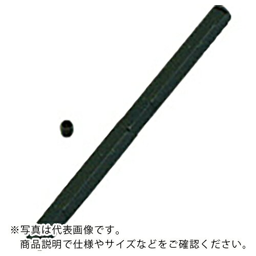 特長：六角穴付止めねじ付です。ビット交換時にはタイプAの場合は2mm、タイプBの場合は2.5mmのヘキサゴンレンチが必要です。用途：交換用ビット仕様：対辺寸法(インチ)：1/2ソケット側寸法(mm)：14全長(mm)：108タイプ：Bヘキサ...