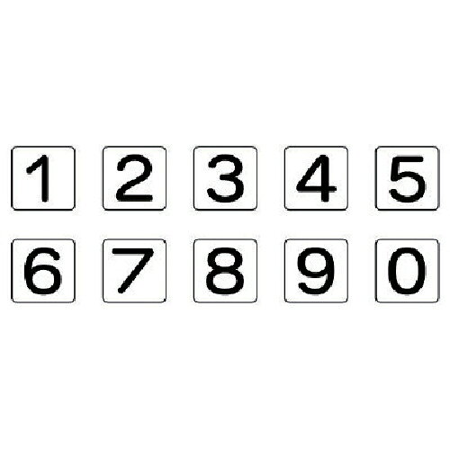 特長：水・熱に強いアルミ製です。仕様：表示内容：1〜0　各1枚縦(mm)：40横(mm)：40厚さ(mm)：0.12摘要：粘着シール10枚1組材質／仕上：アルミ　●代表画像について 商品によっては、代表画像を使用している場合がございます。 ...