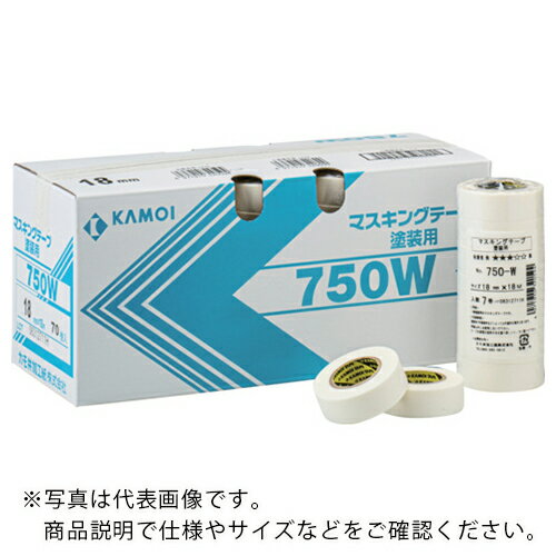 特長：耐候性、耐水性に優れた粘着剤で糊残りが少ないです。巻き戻しが軽く、見切りも綺麗にとれます。建築用途を中心に幅広く使用可能です。用途：塗装用。仕様：色：白幅(mm)：18長さ(m)：18厚さ(mm)：0.09粘着力(N/10mm)：1....
