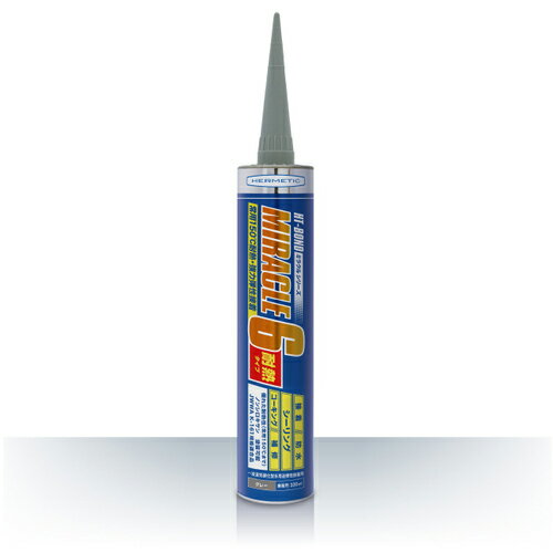 特長：耐熱150℃まで使用ができる弾性接着防水剤です。各種金属をはじめ、コンクリート、木材、塩ビ、FRPなどに様々な部材に接着します。弾性硬化しますので、振動、衝撃、温度変化などに対応できます。硬化後、塗装が可能です。用途：150℃までの耐...