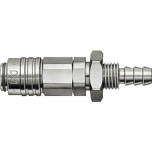 特長：ソケットにバルブを備えながらスリーブ外径9.5mmの小型タイプで、押し込むだけのワンタッチ接続です。用途：仕様：最高使用圧力(MPa)：1.0使用流体：空気適合チューブ内径(mm)：4使用温度範囲(℃)：-20〜80耐圧力(MPa)：...