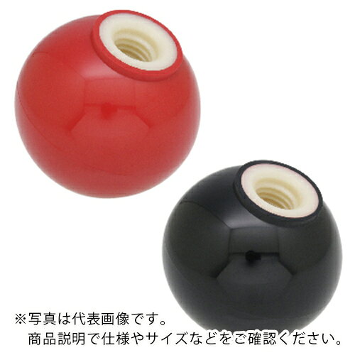 仕様：外径(mm)：32ねじ寸法：M10×1.5ねじ深さ(mm)：20プラスチック握り玉材質／仕上：ABS樹脂 ブラック注意：ネジ部が少しテーパになっておりますので途中固くなりますが、最後までねじ込んでご使用ください。接着剤使用の際は、AB...