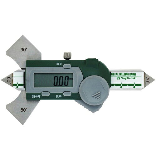 特長：単機能で使いやすいデジタル溶接ゲージです。各種角度が付いているので、角度ゲージとしても使用できます。別売のBluetoothBOXに対応しています。測定値をパソコンへワイヤレス送信が可能です。精度保証のため、検査時の数値を記した検査表...