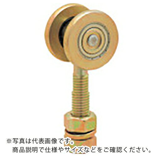 特長：トラックレール（ハンガーレール）用のベアリング入仕様の単車で耐久性に優れています。用途：軽量〜重量建具・ビニールシート(カーテン式)・作業工具吊り・軽量物の運搬など、様々な用途としてご利用いただけます。工場・倉庫のドア、ビニールカーテ...
