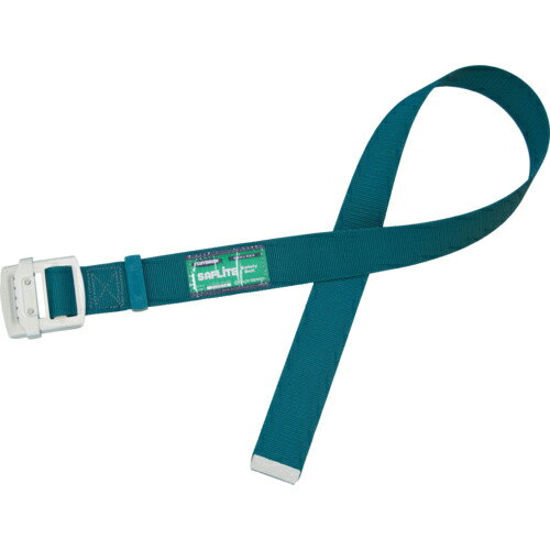 特長：アルミ製のスライドバックルを採用した軽量型の胴ベルトです。用途：胴ベルト型墜落制止用器具の取替用ベルトに。仕様：色：青緑胴ベルト幅×長さ(mm)：50×1400適合ベルト幅(mm)：50幅(mm)：50長さ(mm)：1400※品番末尾...