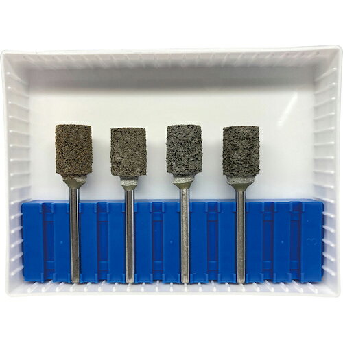 特長：軸付弾性砥石（UB砥石）のお試しセットです。使いやすく、お求めやすい工具セットで、趣味の方や初心者の方にお勧めです。繊維の中に砥粒を含み込んだ特殊な弾性砥石で目づまりをなくし、研削力と耐久性に優れた砥石です。用途：非鉄金属・特殊鋼の研...