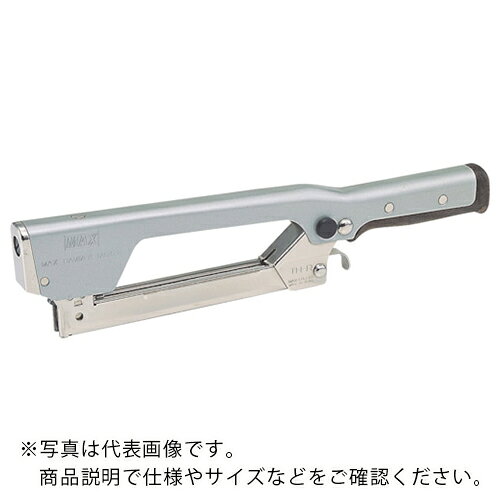特長：10Jステープル用ハンマタッカです。硬い構造用合板へのアスファルト・ルーフィング止めに最適です。6・8・10mmの3種類のステープルが打てます。用途：各種シート、見切り材、断熱材、アスファルトフェルト留めに。布・薄ベニヤ留め。パネル・...