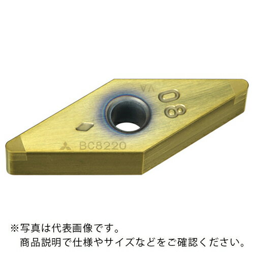 特長：高硬度鋼の連続切削から強断続切削まで、幅広い加工領域で長寿命化を実現したCBN材種です。用途：仕上げ切削仕様：超微粒・耐熱バインダー材質／仕上：BC8220　●メーカー取寄商品について 本商品はメーカーからの取寄商品となります。 納期...