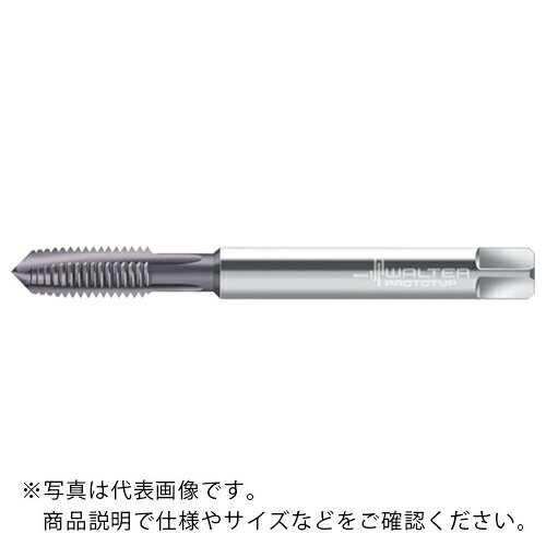 特長：貫通穴用マシンタップです。用途：被削材：難削材。ねじ切り加工。仕様：精度：6HX呼び寸法：M3ピッチ(mm)：0.5全長(mm)：56シャンク径(mm)：3.5シャンク四角部(mm)：2.7下穴径(mm)：2.5：ACNねじ長(mm)...