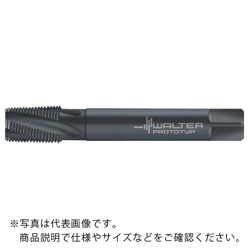 特長：止まり穴用スパイラルタップです。用途：被削材：鋳鉄、非鉄金属、その他。ねじ切り加工。仕様：呼び寸法：NPTF1/8全長(mm)：90シャンク径(mm)：11シャンク四角部(mm)：9下穴径(mm)：8.33山数：27：vapねじ長(m...