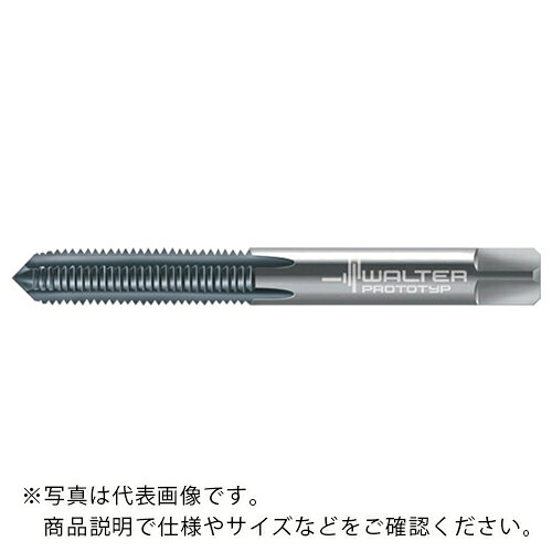特長：超硬タップです。用途：被削材：鋳鉄、非鉄金属、難削材、高硬度材、その他。ねじ切り加工。仕様：精度：2B呼び寸法：UNCNo.10ピッチ(mm)：1.0583全長(mm)：70シャンク径(mm)：6シャンク四角部(mm)：4.9下穴径(...