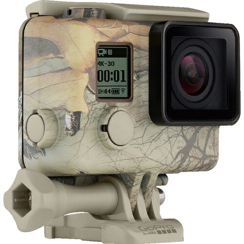 特長：Camoハウジングは、森や林でGoProをカモフラージュします。ハウジングのRealtreeXtraパターンは、どの季節でも、動物の生息地の背景にブレンドします。QuickClip (クイッククリップ) は野球帽に逆向きに装着したり、...